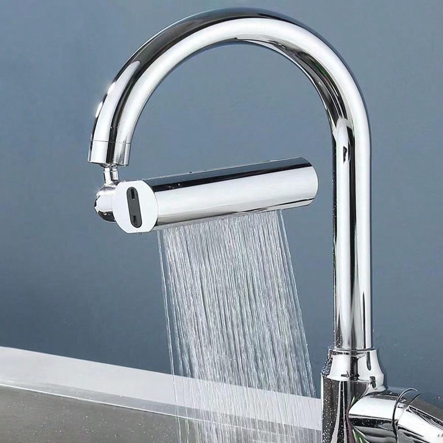 Kitchen Faucet Swivel Extender Attachment, Anti-Splash Device ...