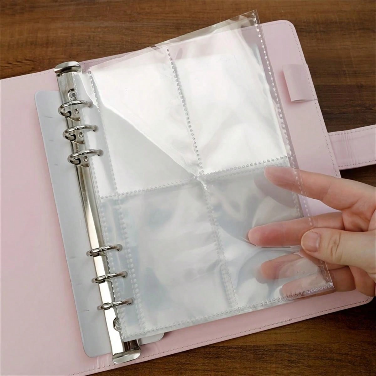 1 Set Black 100-envelope Challenge Savings Tracker Binder ...