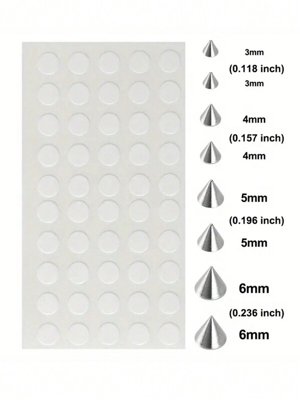 100pcs Stainless Steel Faux Piercing Jewelry Set With Mix Round Ball ...