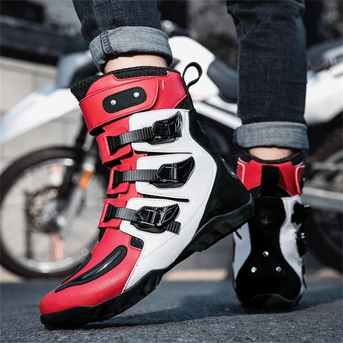 Professional Riding Boots For Men, Motorcycle Riding Shoes, Short Boots ...