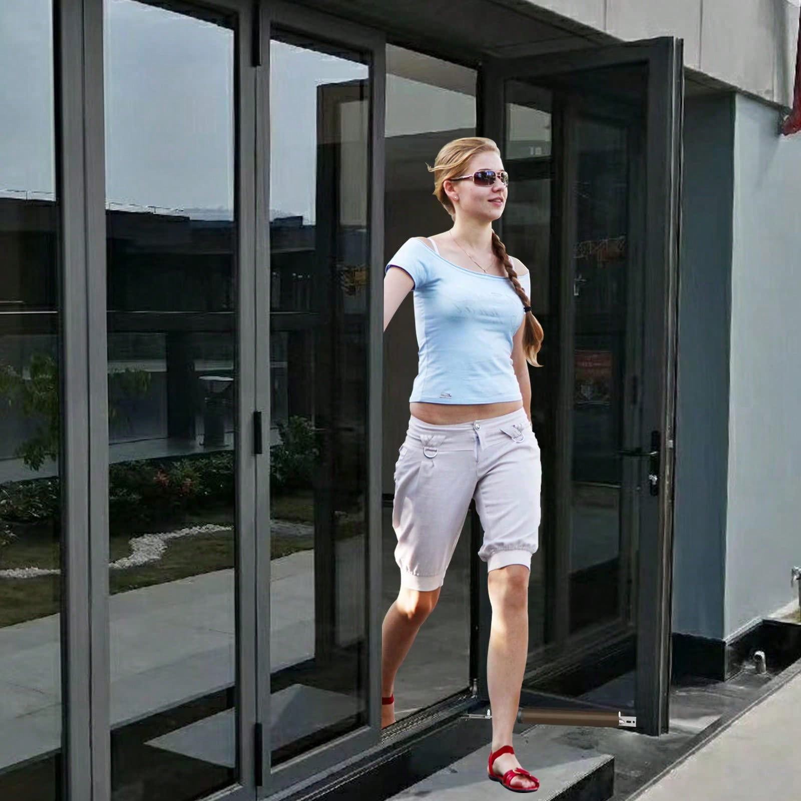 1 Pc Medium Duty Screen Door Closers Kit, Adjustable Pneumatic Storm ...