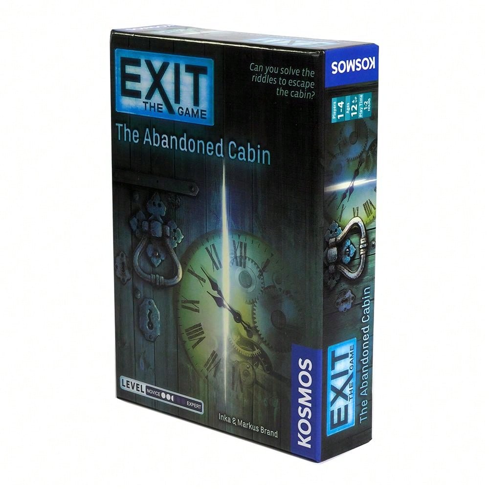 Exit The Abandoned Cabin Exit The Game Card Game A Kosmos Game ...