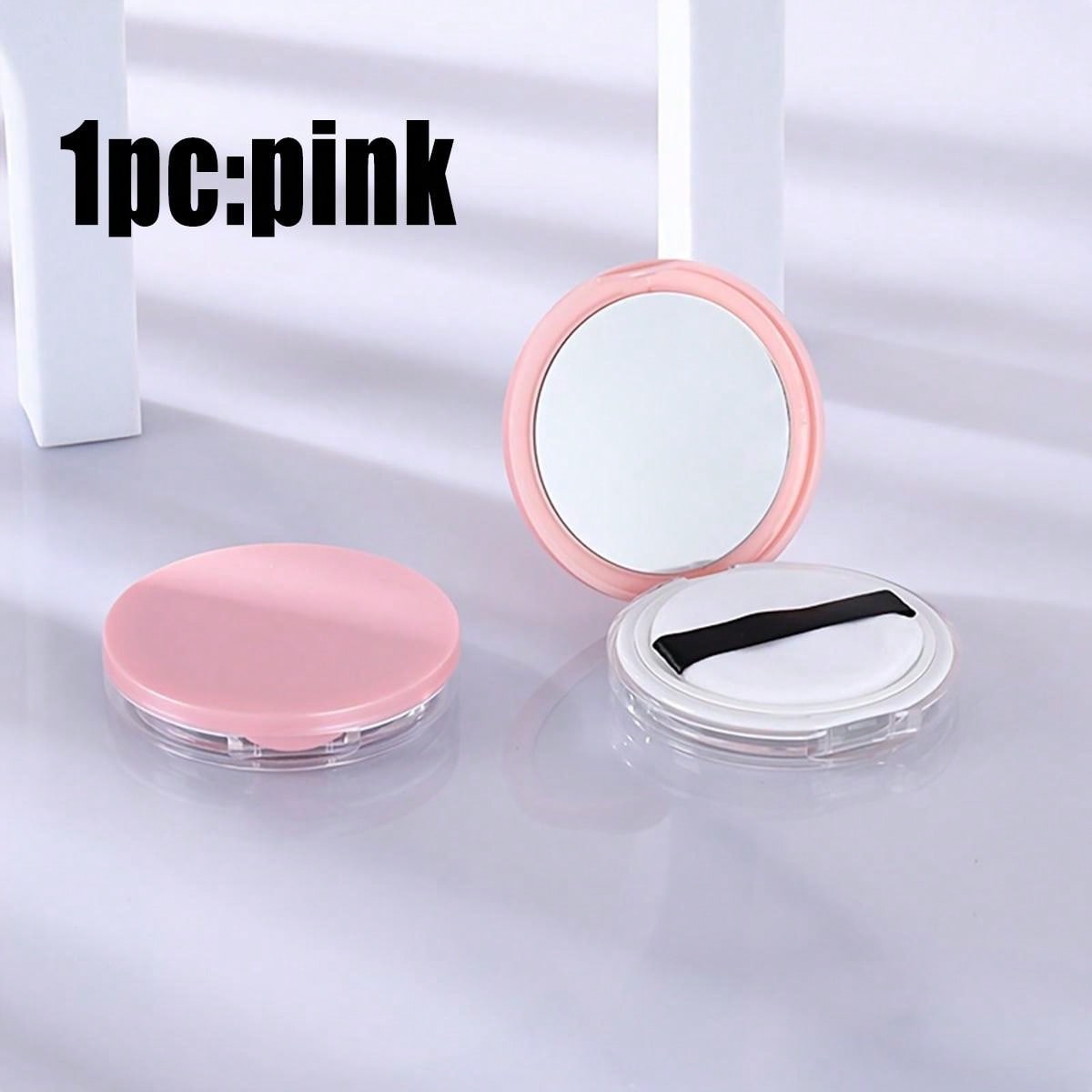 Loose Powder Compact Container Empty Portable Plastic DIY Makeup Powder ...