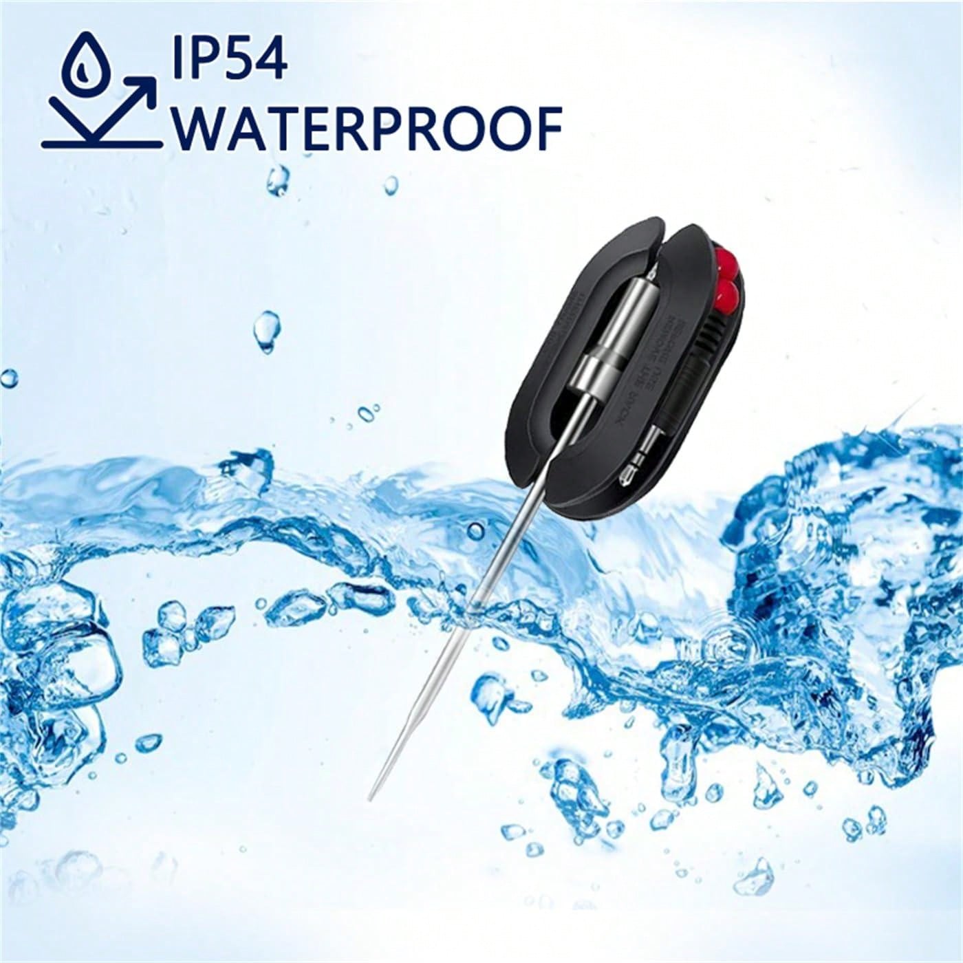 Smart Pro Bluetooth BBQ Meet Thermometer for Grilling-Out Side Wireless ...