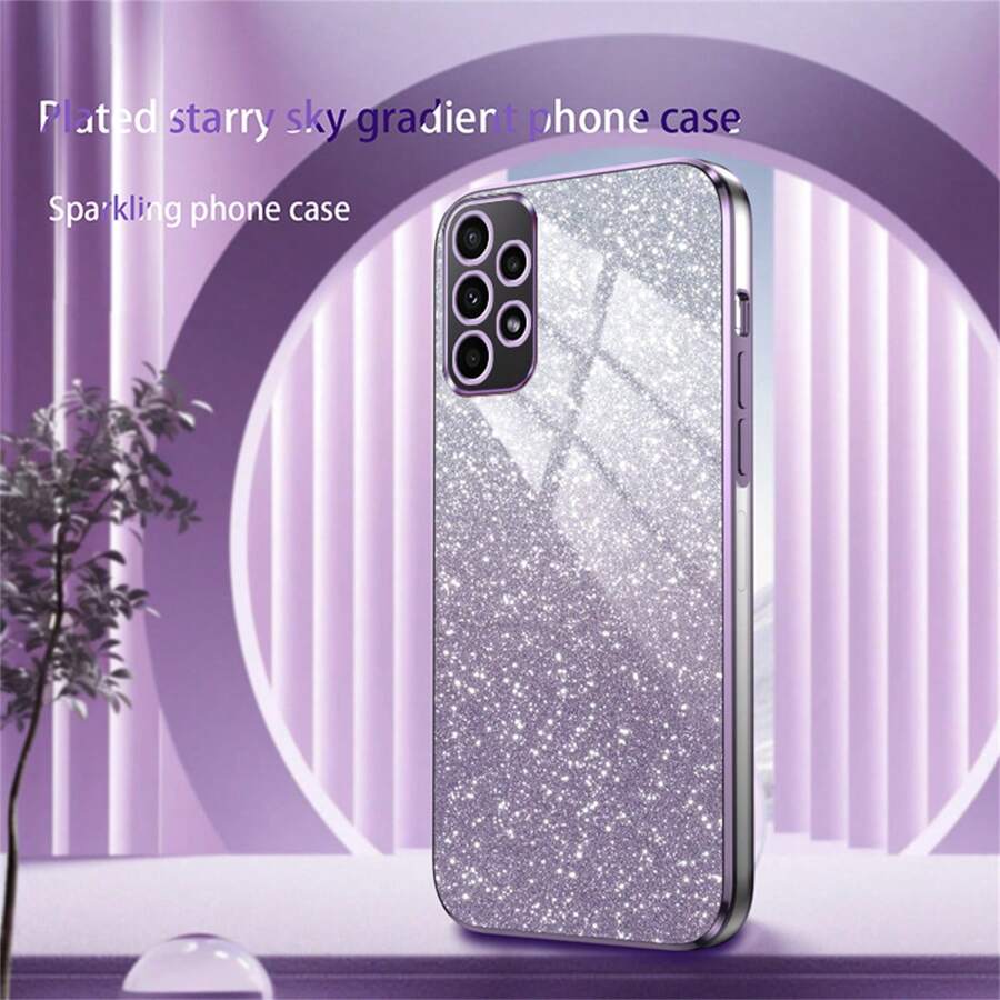 Electroplated Glitter Mobile Phone Case, Fashionable Color Glitter ...