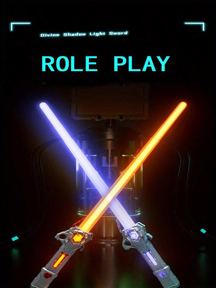 RGB Lightsaber USB Rechargeable Light Saber 16 Colors RGB Laser Sword ...