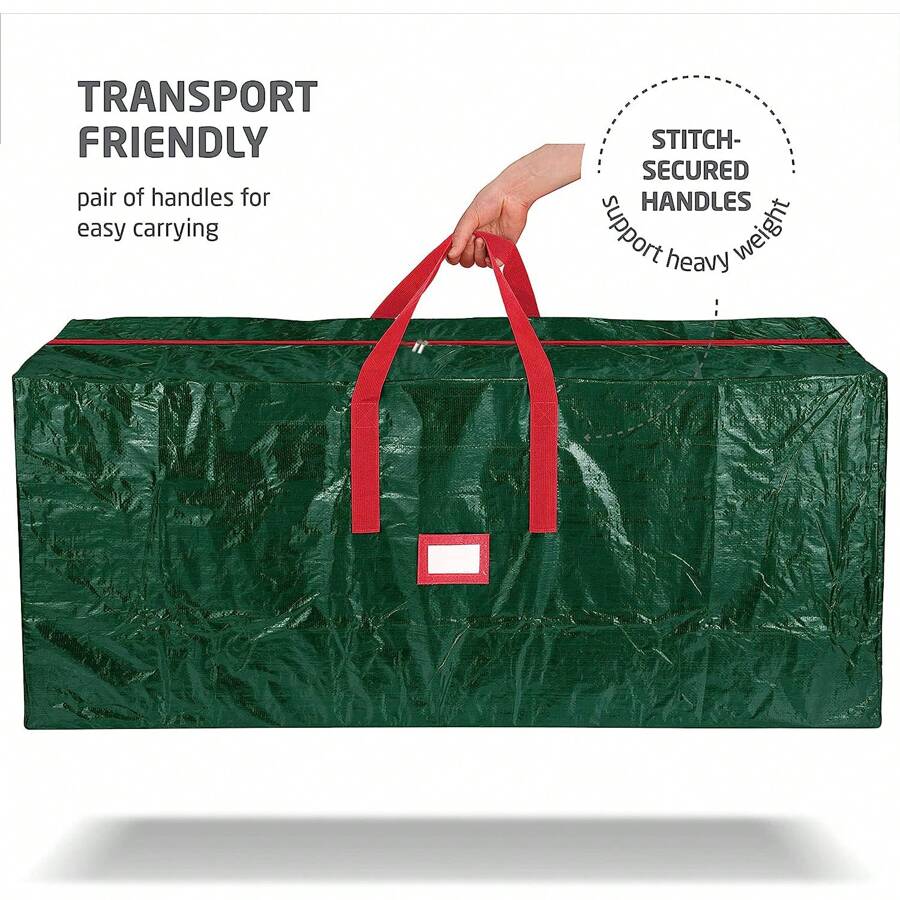 Large Christmas Tree Storage Bag, Suitable For Detachable Trees Up To 9 ...