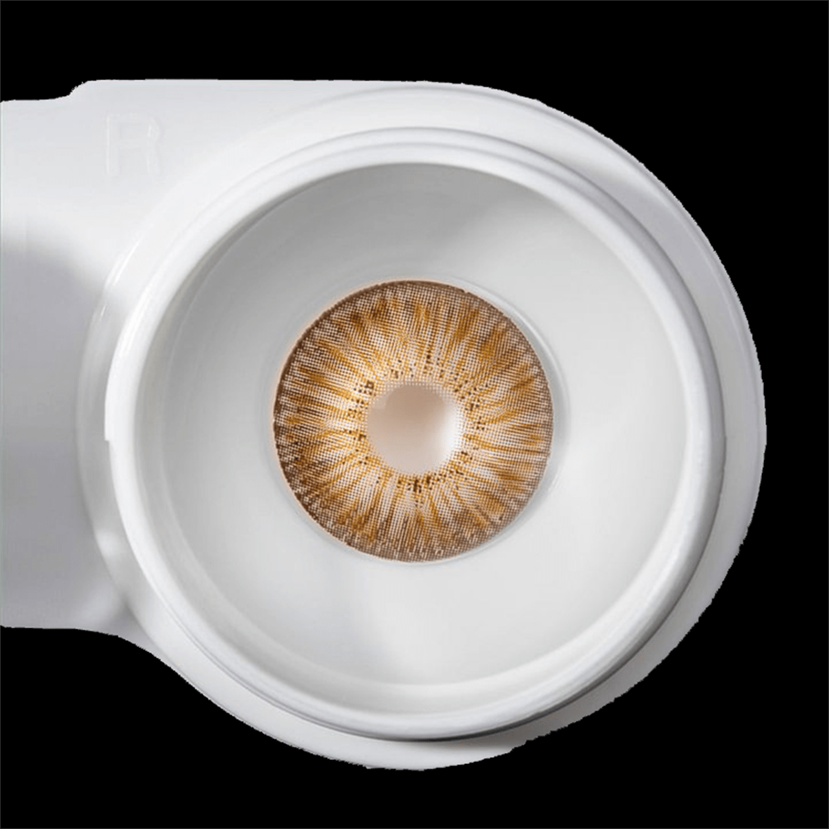 1 Pair Firework Brown Colored Cosmetic Contact Lenses eye Yearly 14.2mm ...