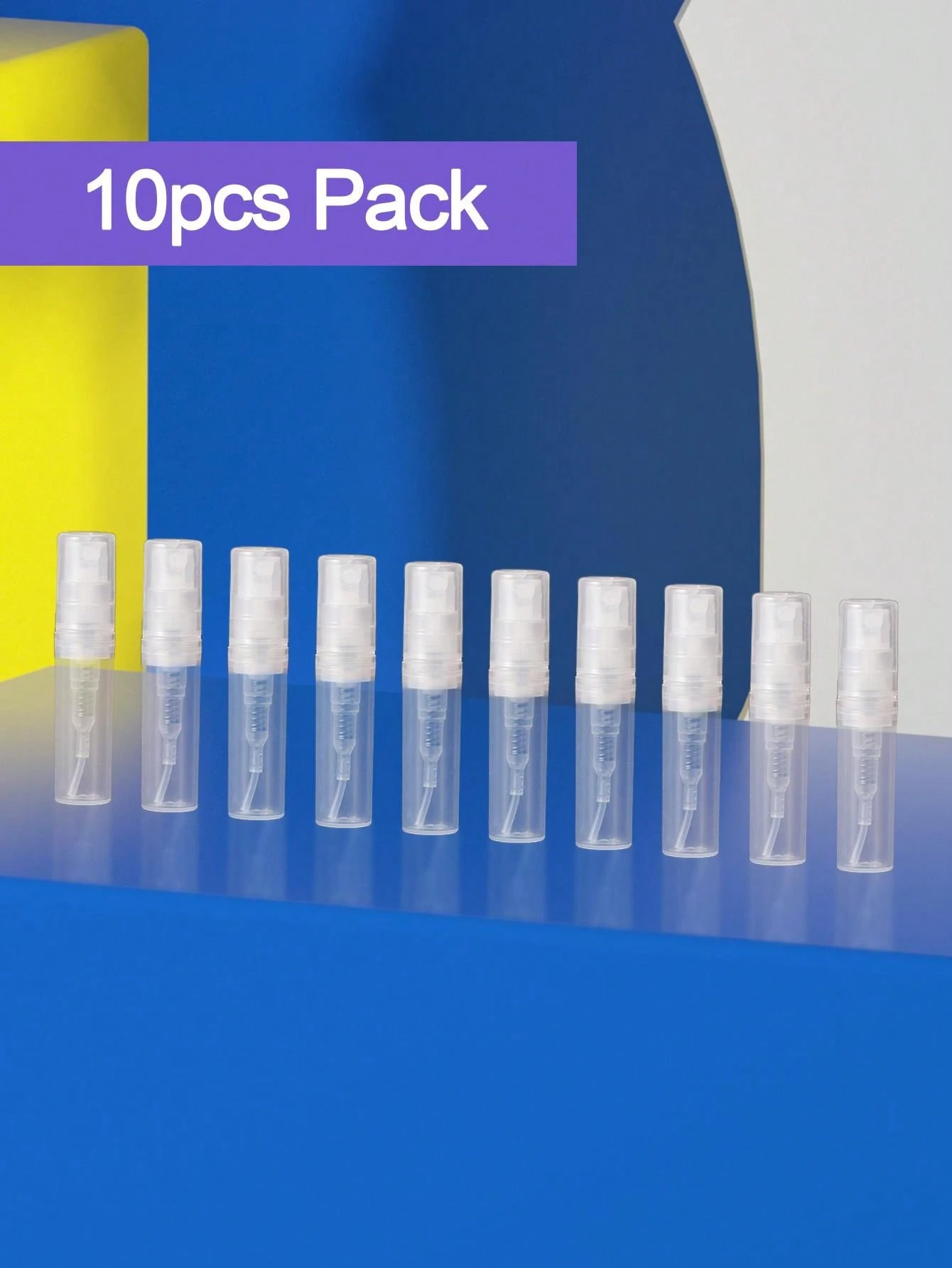 10pcs 2ml 3ml 5ml Clear Perfume Spray Bottle,Refillable Empty Sample ...