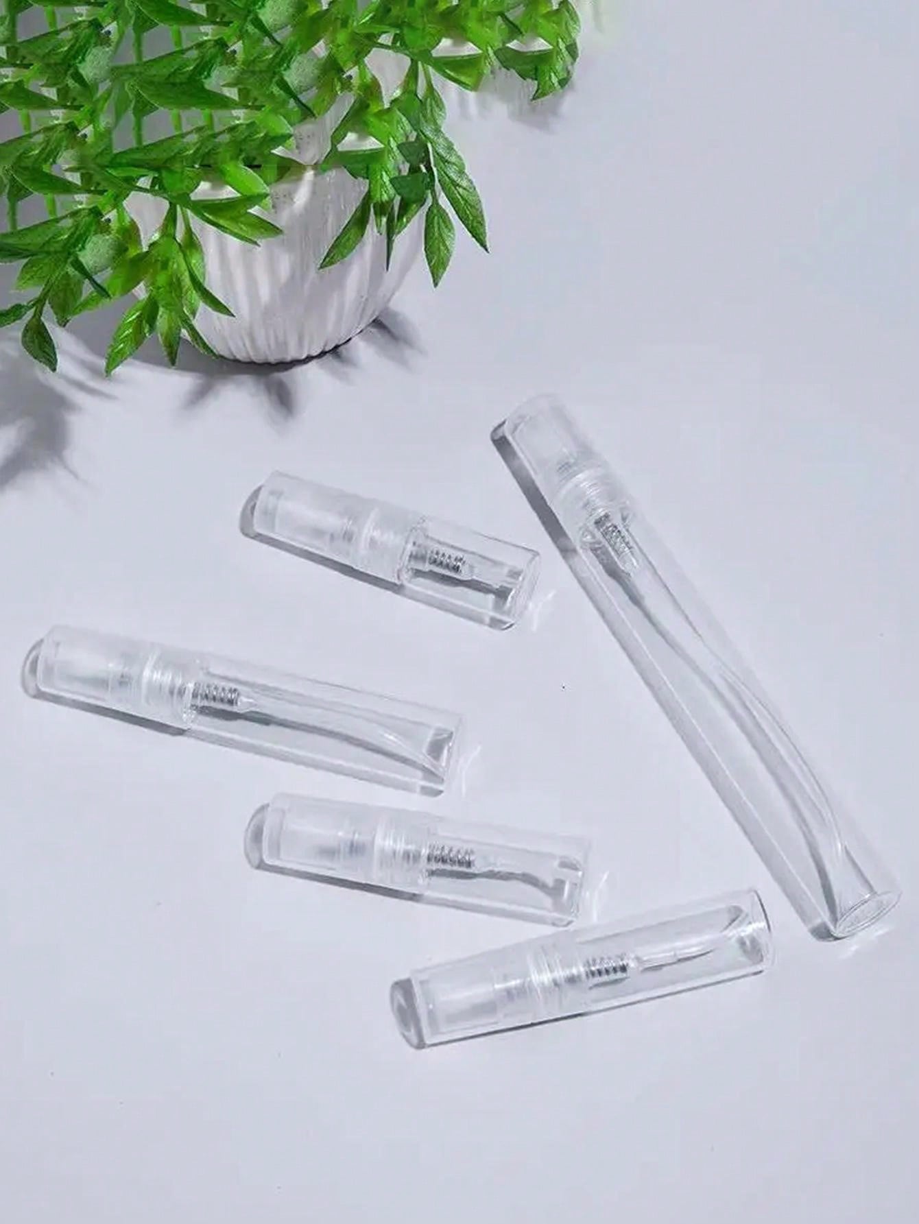 10pcs 5ml Clear Perfume Spray Bottle,Refillable Empty Sample Bottles ...