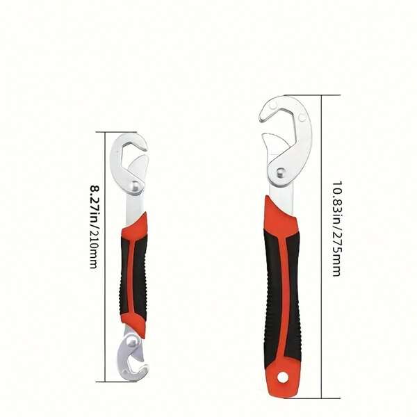 multi-function wrench Universal adjustable wrench tool, multi-function double-ended pipe wrench ...