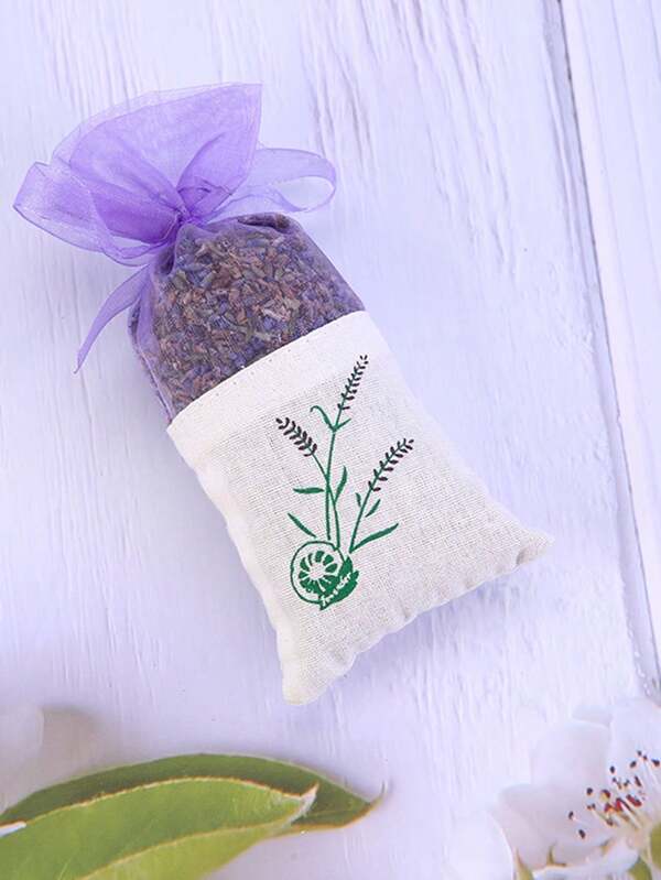1pc Lavender Scented Sachet Bag For Deodorizing, Aromatherapy In Car ...
