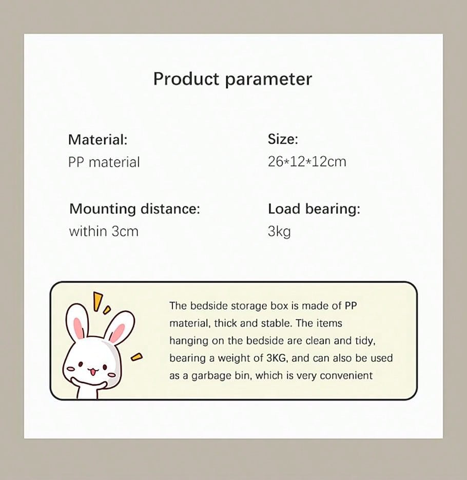 1pc Wall Mounted Waste Bin | SHEIN USA