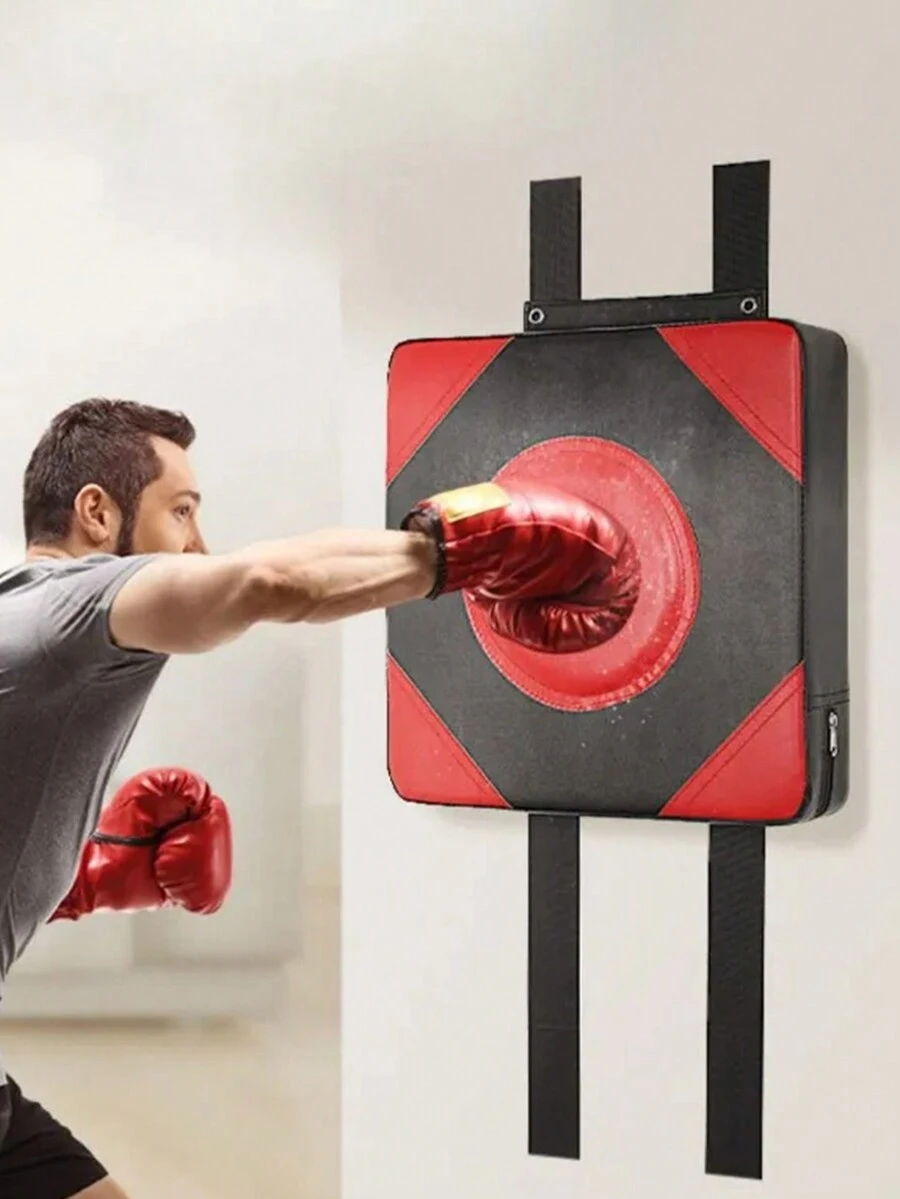 1pc Red Boxing Target For Home Use, Wall-mounted Sandbag, Punching ...
