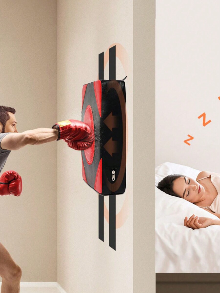 1pc Red Boxing Target For Home Use, Wall-mounted Sandbag, Punching ...