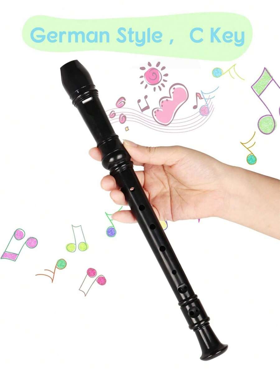 1 piece Soprano Recorder German Style C Key 8 Holes Easy Instrument for ...