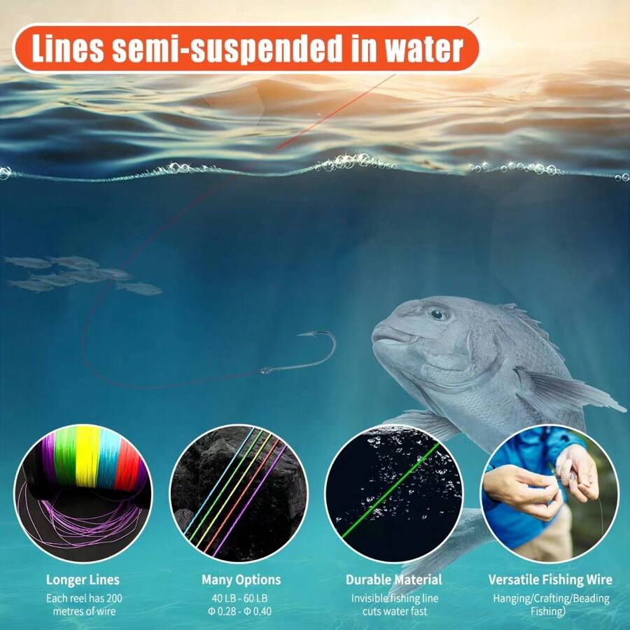 Braided Fishing Line - Pro Grade Power Performance For Saltwater Or ...