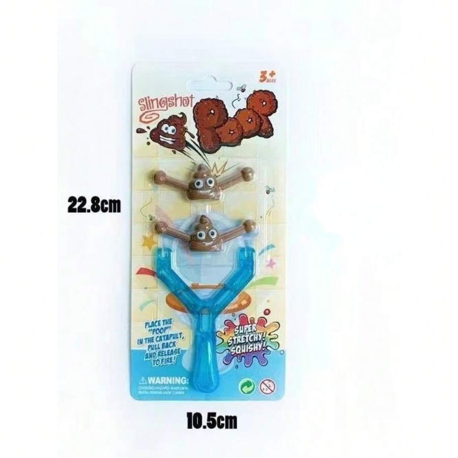 1 piece outdoor stress-relieving poop launcher slingshot toy | SHEIN USA