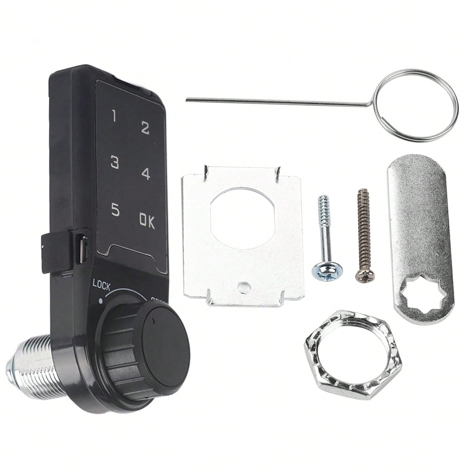 Topincn Electronic Cabinet Lock Kit, Digital Password Entry Touch ...