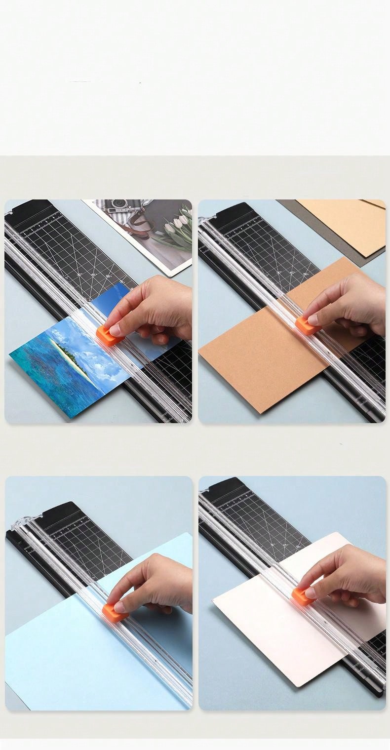 Mini Paper Cutter Machine With Blade Guard, Photo And Paper Cutting ...
