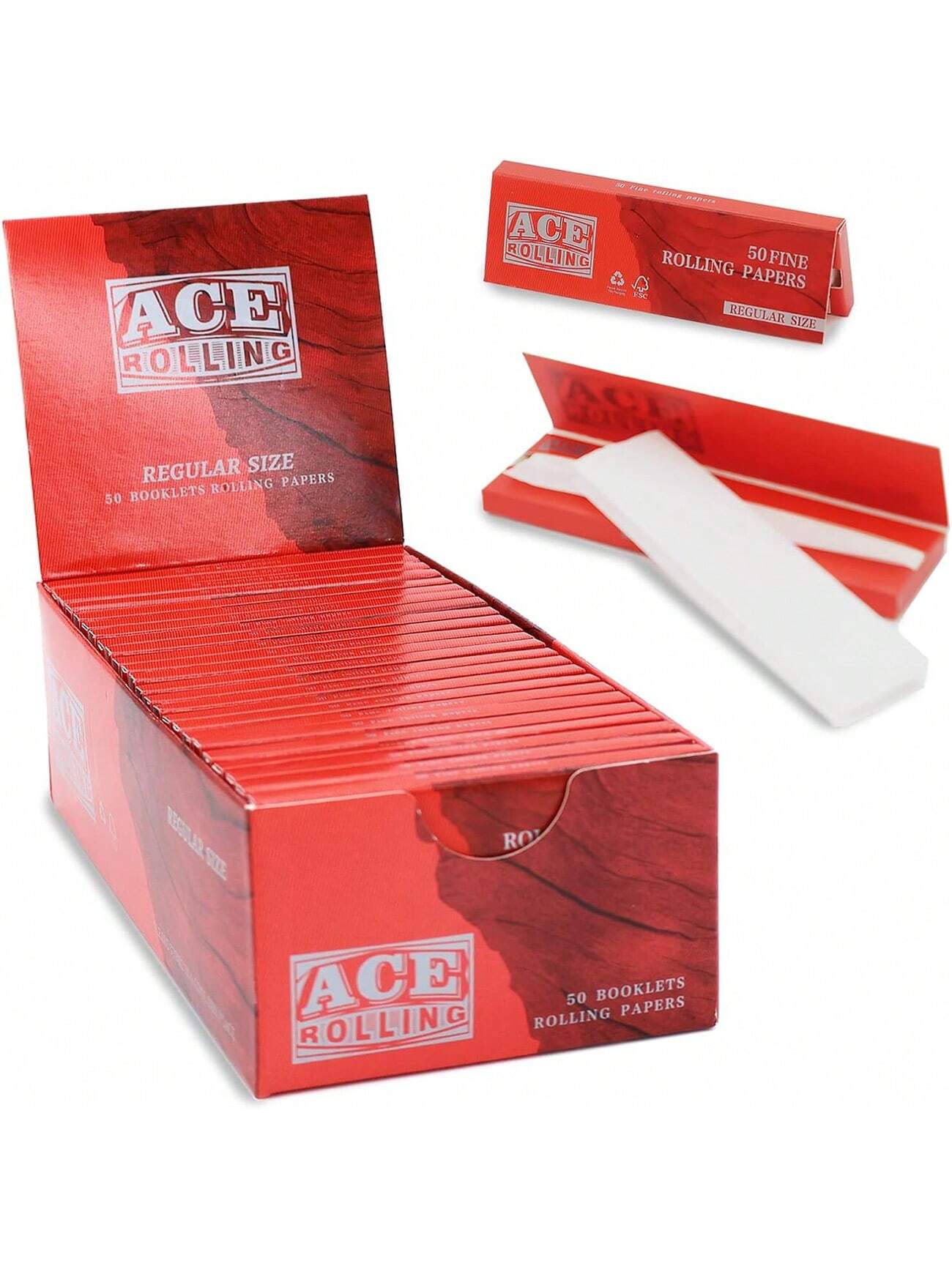 Rolling Papers, Rolling Paper (70MM/2.76in) Cigarette Rolling Papers ...