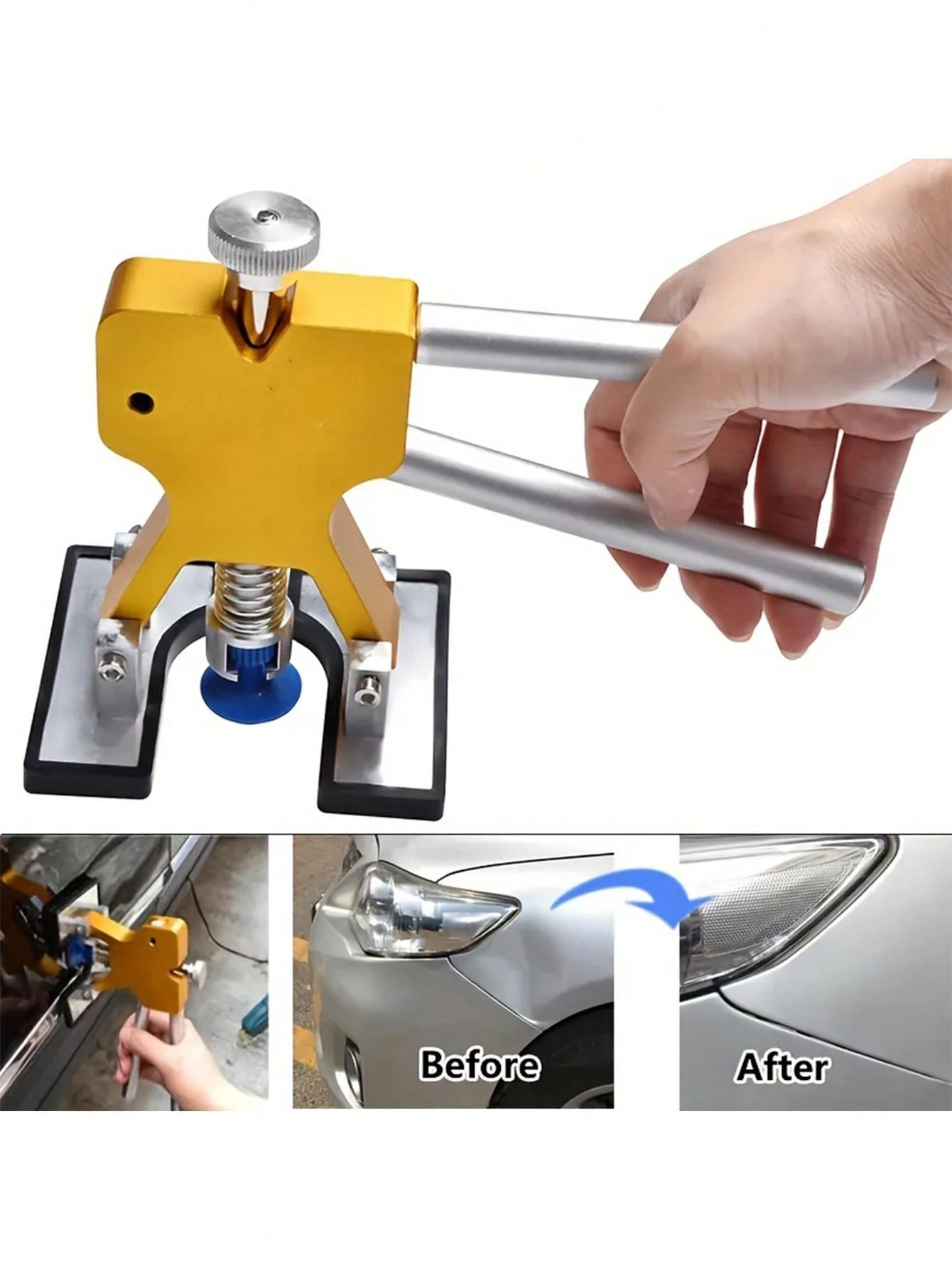 1pc Car Dent Repair Kit (18pcs Set) Or 18pcs/Set Pad - Paintless ...