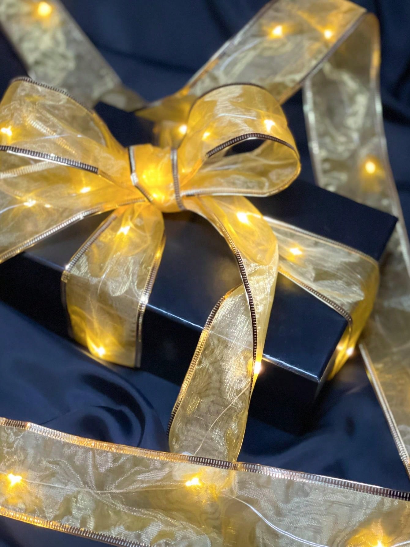 1pc 2m/20 Led Christmas Ribbon Decoration Light | SHEIN UK