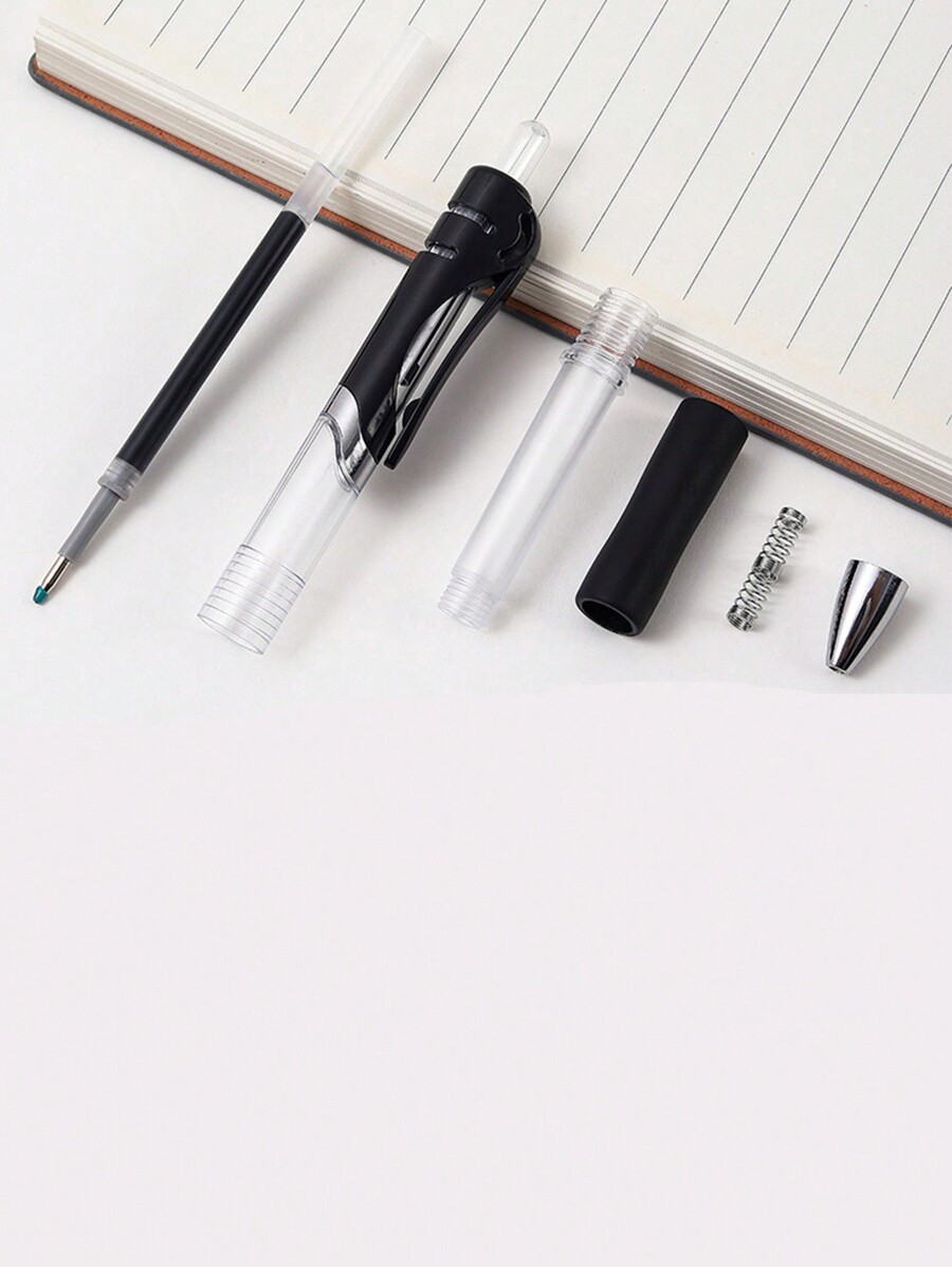 1pc Creative Pocket Pen Neutral Pen Portable Short Stick Carbon Short ...