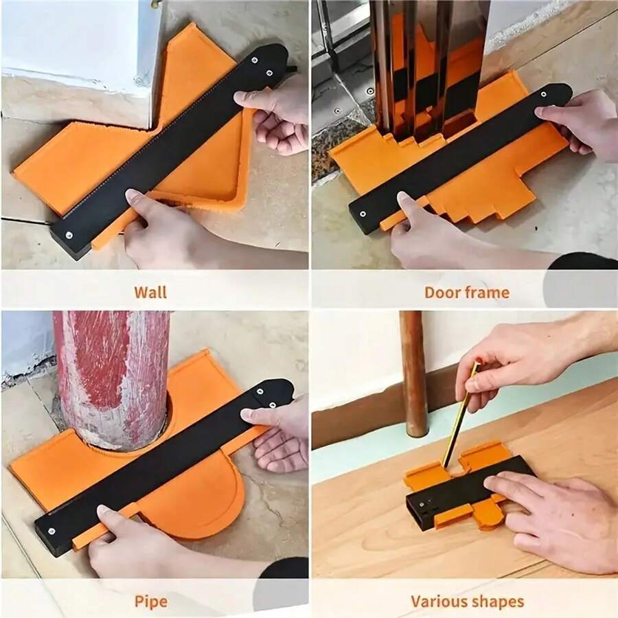 1pc Contour Gauge Profile Tool, Shape Duplicator 5& 10Tightness ...
