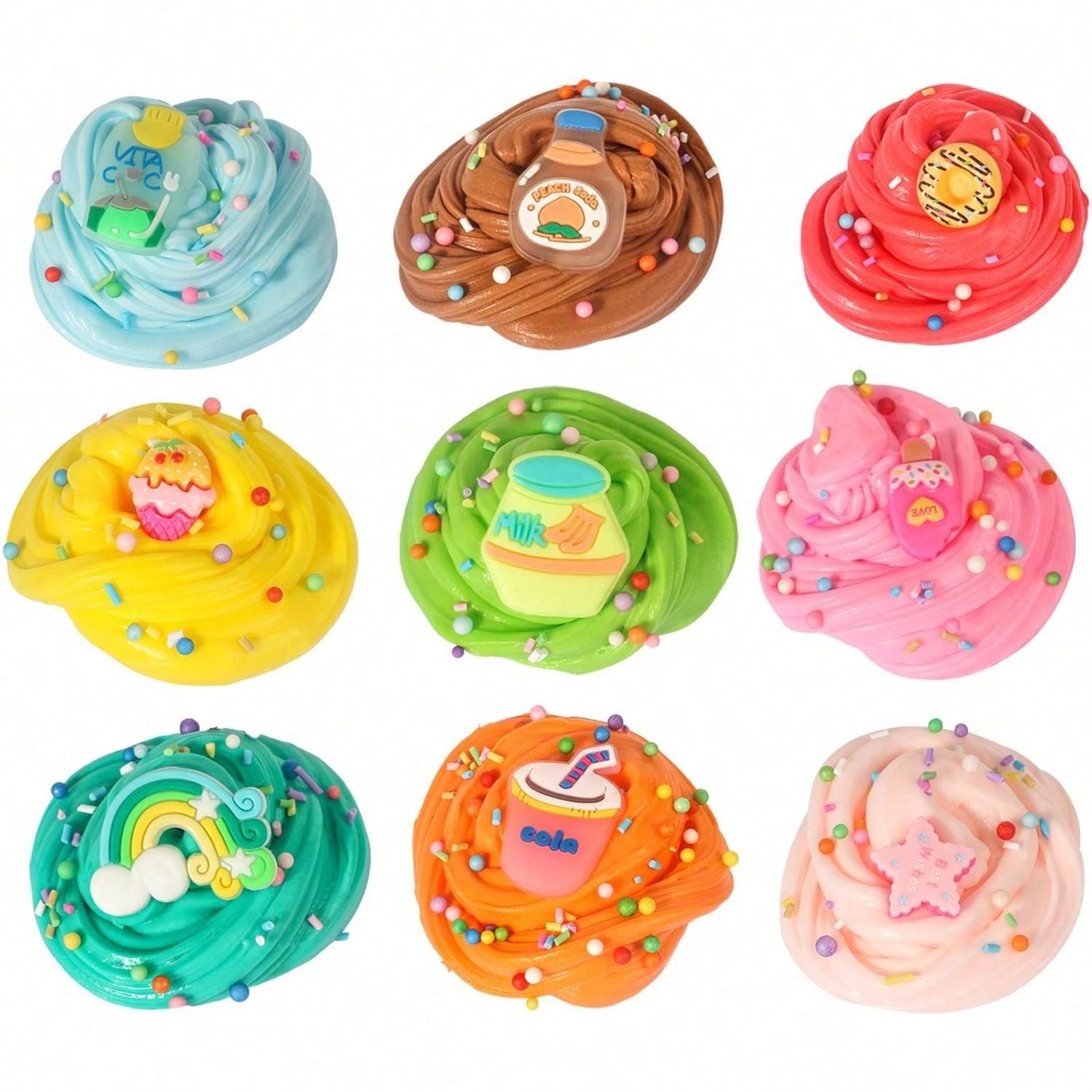 10-piece Slime Set, Diy Fruit Butter Slime Set | SHEIN South Africa