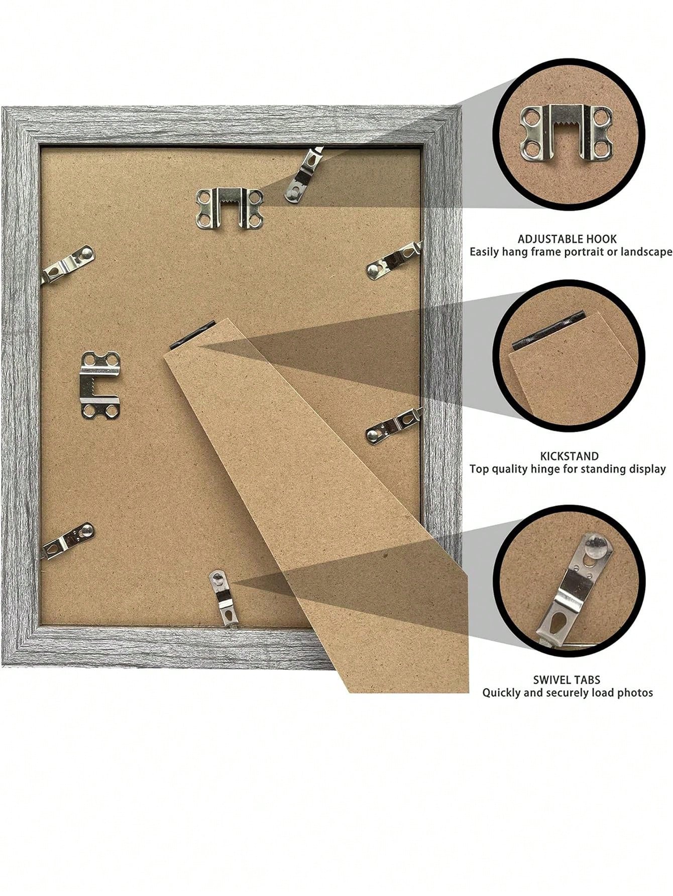 1 Pack Picture Frames Collage Wall Decor, wall decor living room,,wall ...