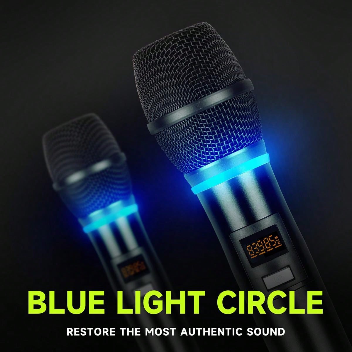 Xduomic SH-900PRO Wireless Microphone Professional UHF 2 Channel ...