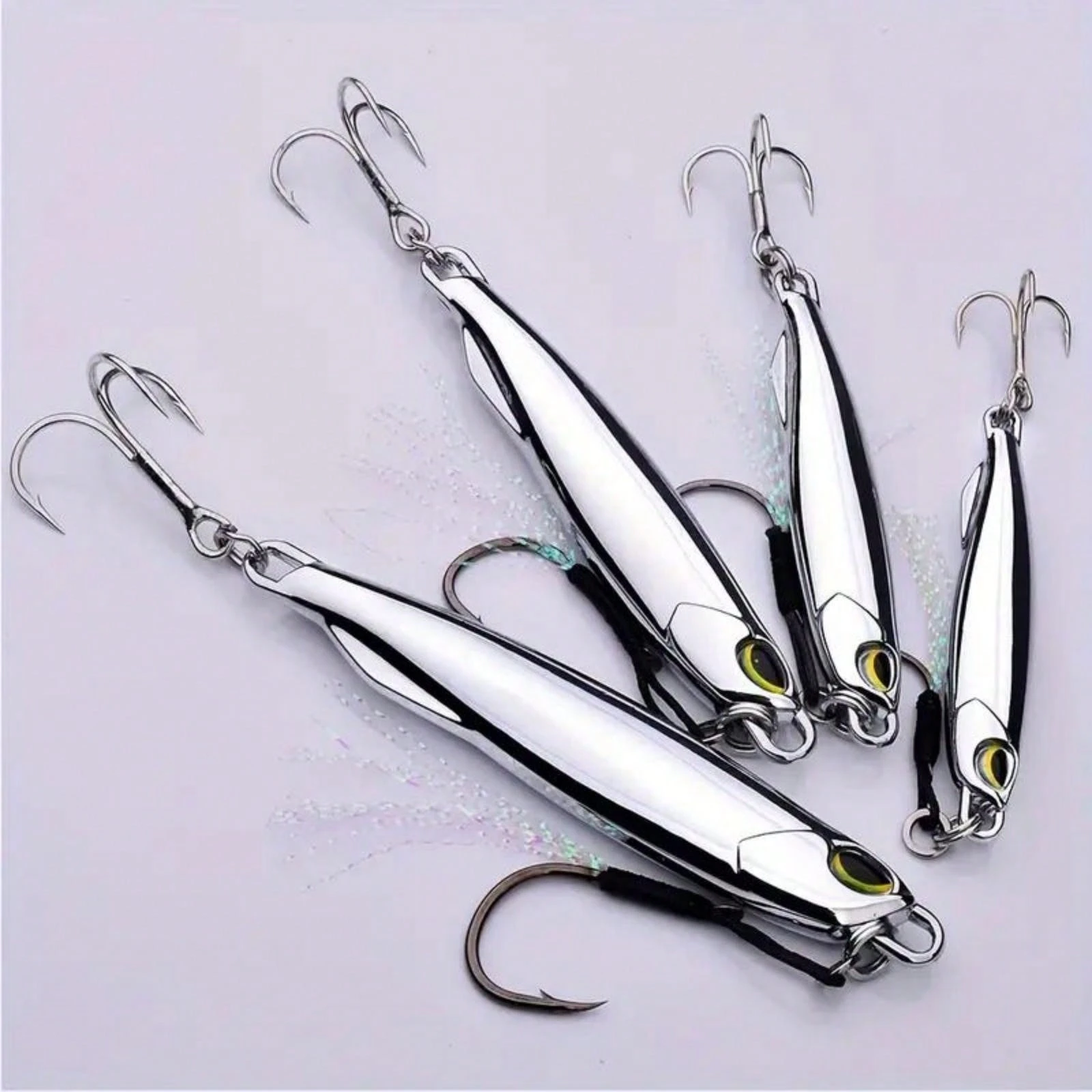 1 Pieza De Señuelo De Pesca De Metal De Jigging Duro Duo Para Trucha De ...