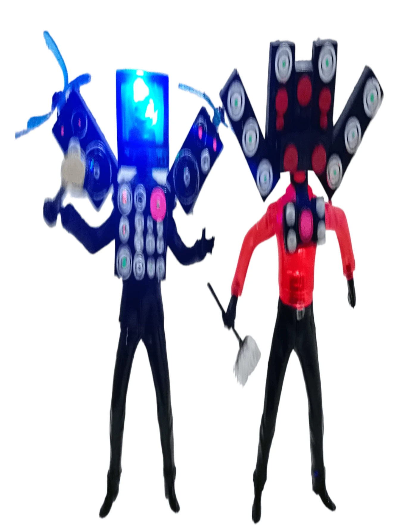 SKIBIDI TOILET TITAN SPEAKERMAN AND TITAN SUPER TV MAN 22 CM HEIGHT ...