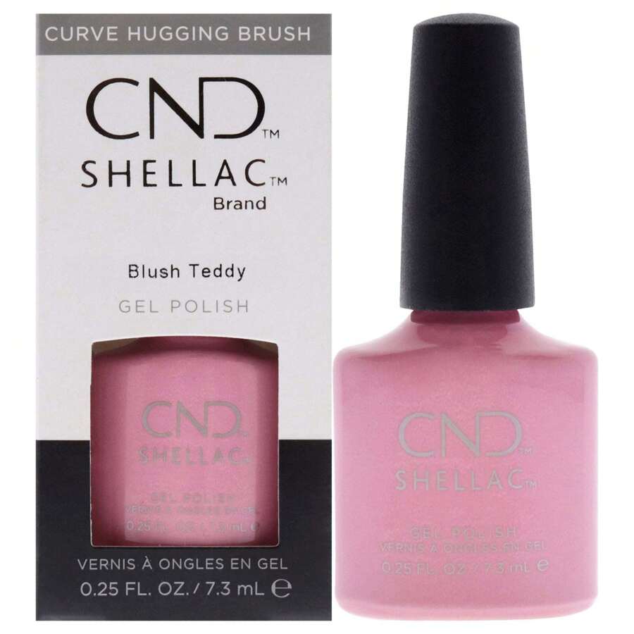 CND Shellac Nail Color - Blush Teddy By CND For Women - 0.25 Oz Nail ...