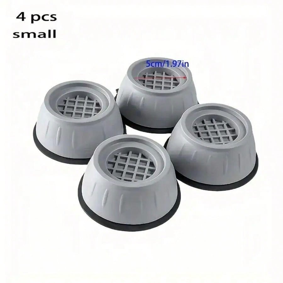 4pcs Washing Machine Feet Pads, Shockproof Anti-Slip Pads, Adjustable ...