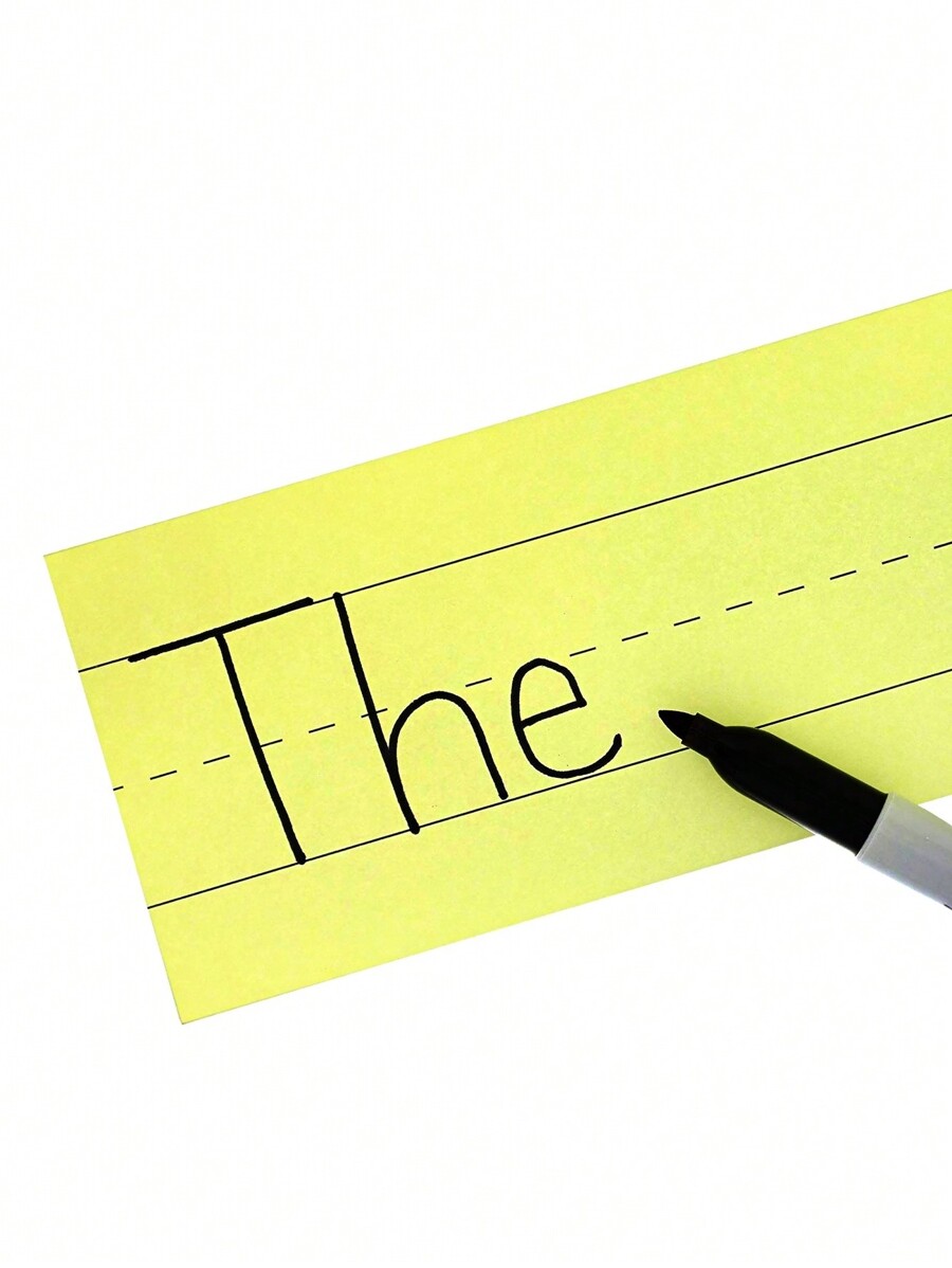 100 Pack Colored Sentence Strips For Teacher Supplies, Classroom ...