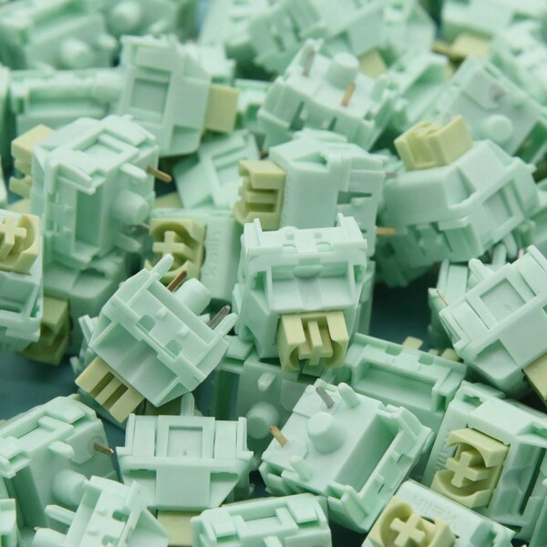 10pcs Kailh Spring Switches Factory Pre-lubed Thocky Hifi 5-Pin Linear ...