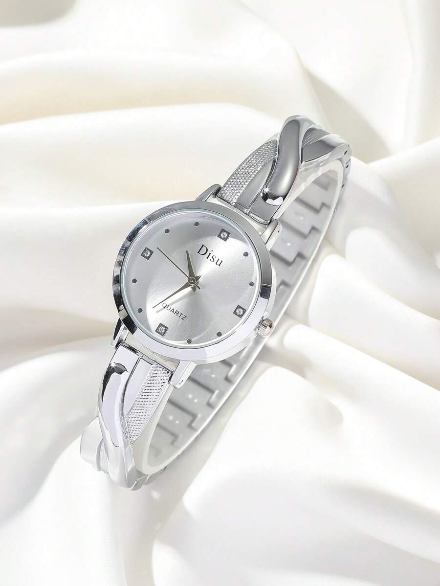 DISU Disu Ladies' Classic Business Stainless Steel Strap Quartz Watch ...