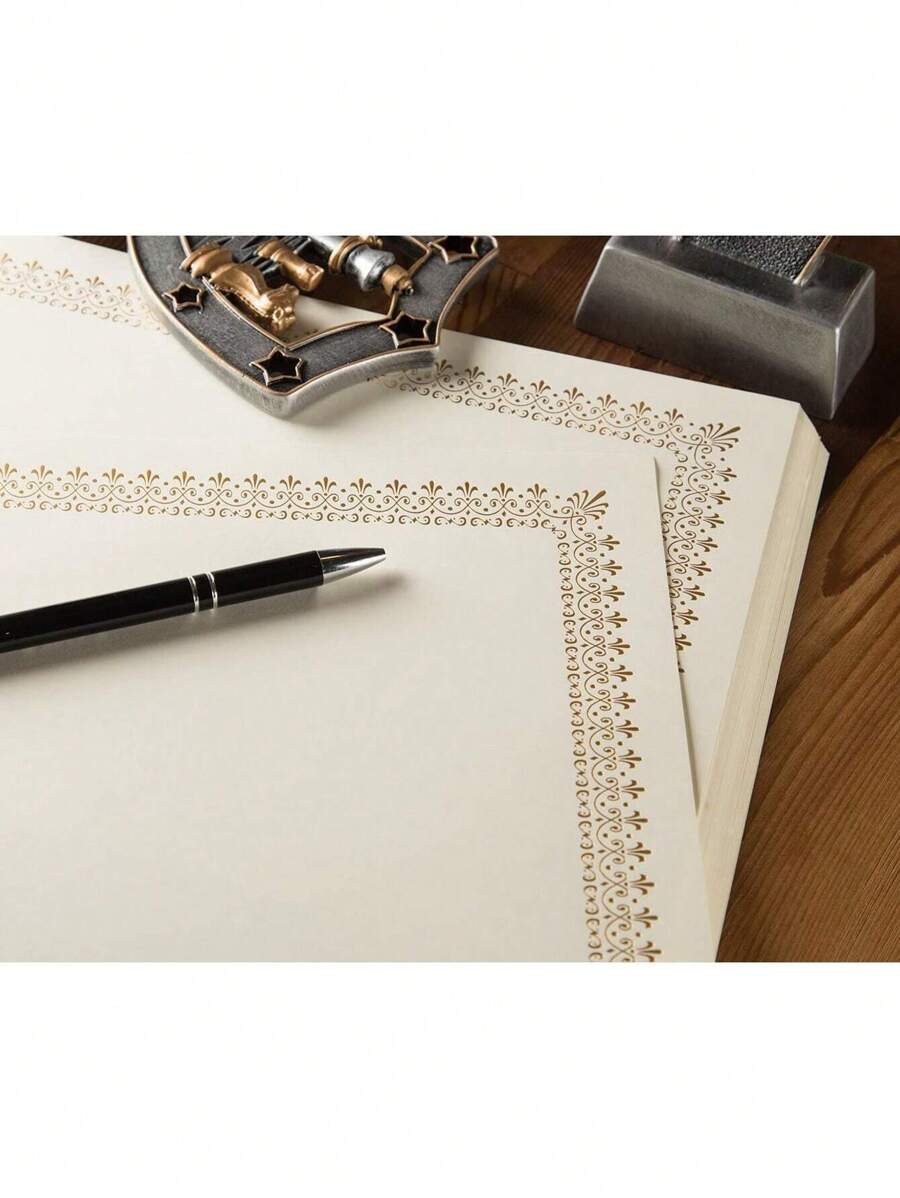 48 Pack Certificate Papers - Letter Size Blank Award Certificates Paper ...