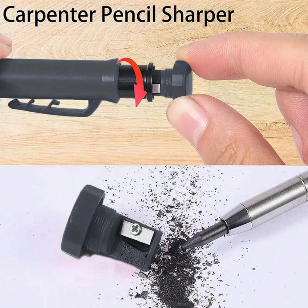 1pc Solid Carpenter Pencil Set Woodworking Tools Mechanical Pencil ...