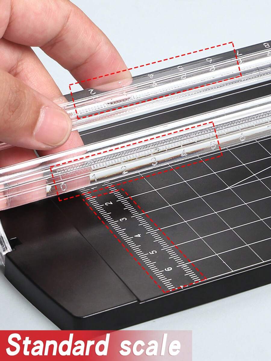 1pc Simple Multi-functional Paper Cutter, Bi-directional Cutting, With ...