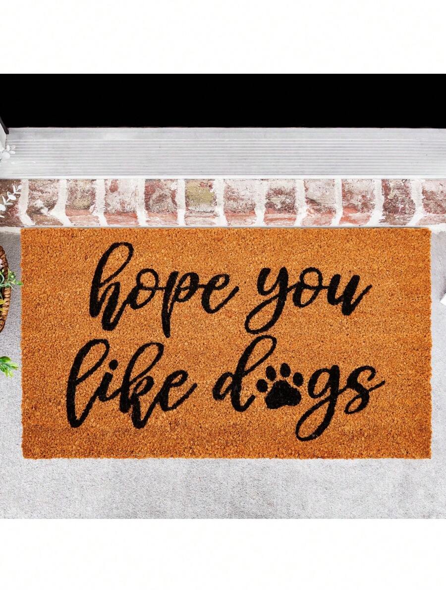 Natural Coco Coir Oversized Dog Door Mat 17 x 30 Inches for Front Door ...