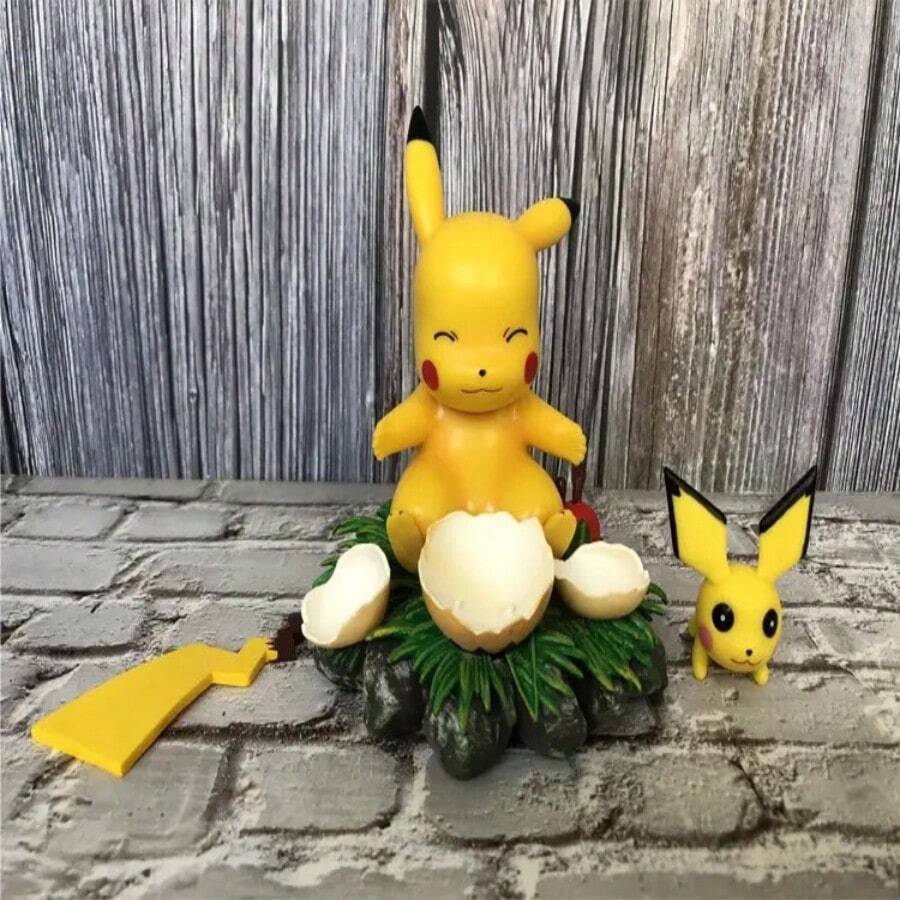 Figurines D'action Et Statues De Jouets Pokemon Pikachu, Picacho ...