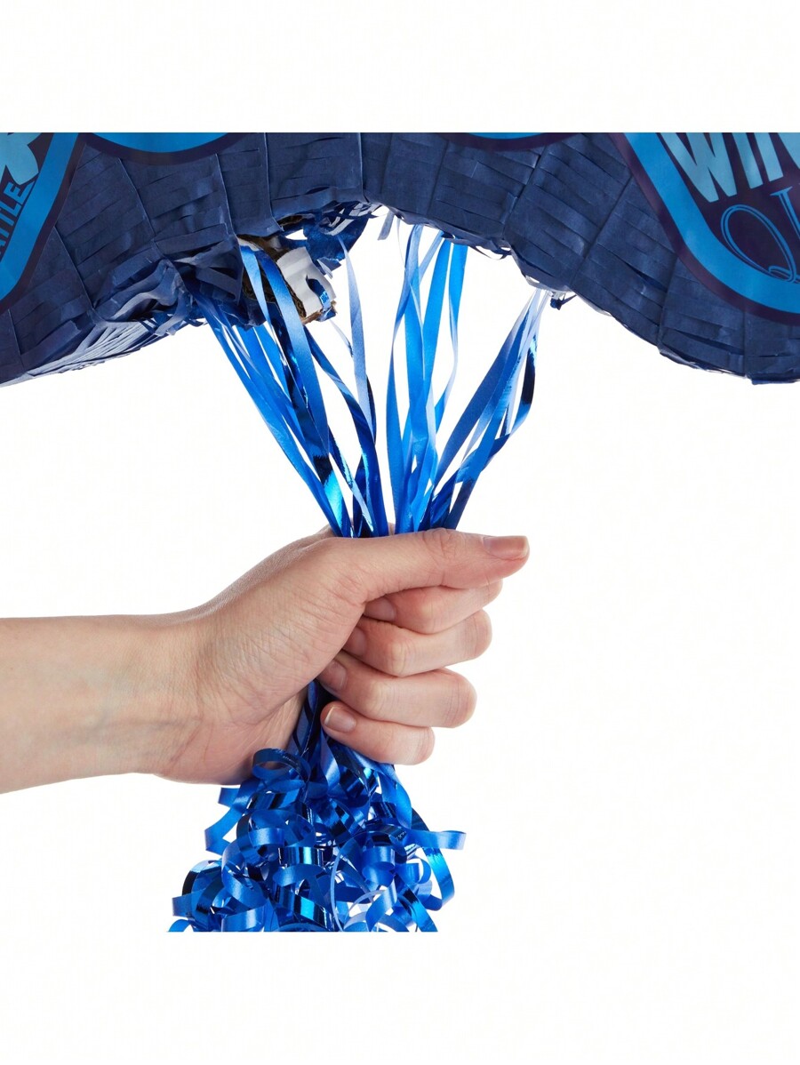 Pull String Video Game Pinata, Blue Gaming Controller For Gamer Party ...