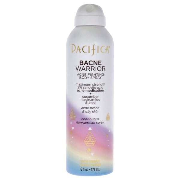 PACIFICA Bacne Warrior Acne Fighting Body Spray by Pacifica for Women ...