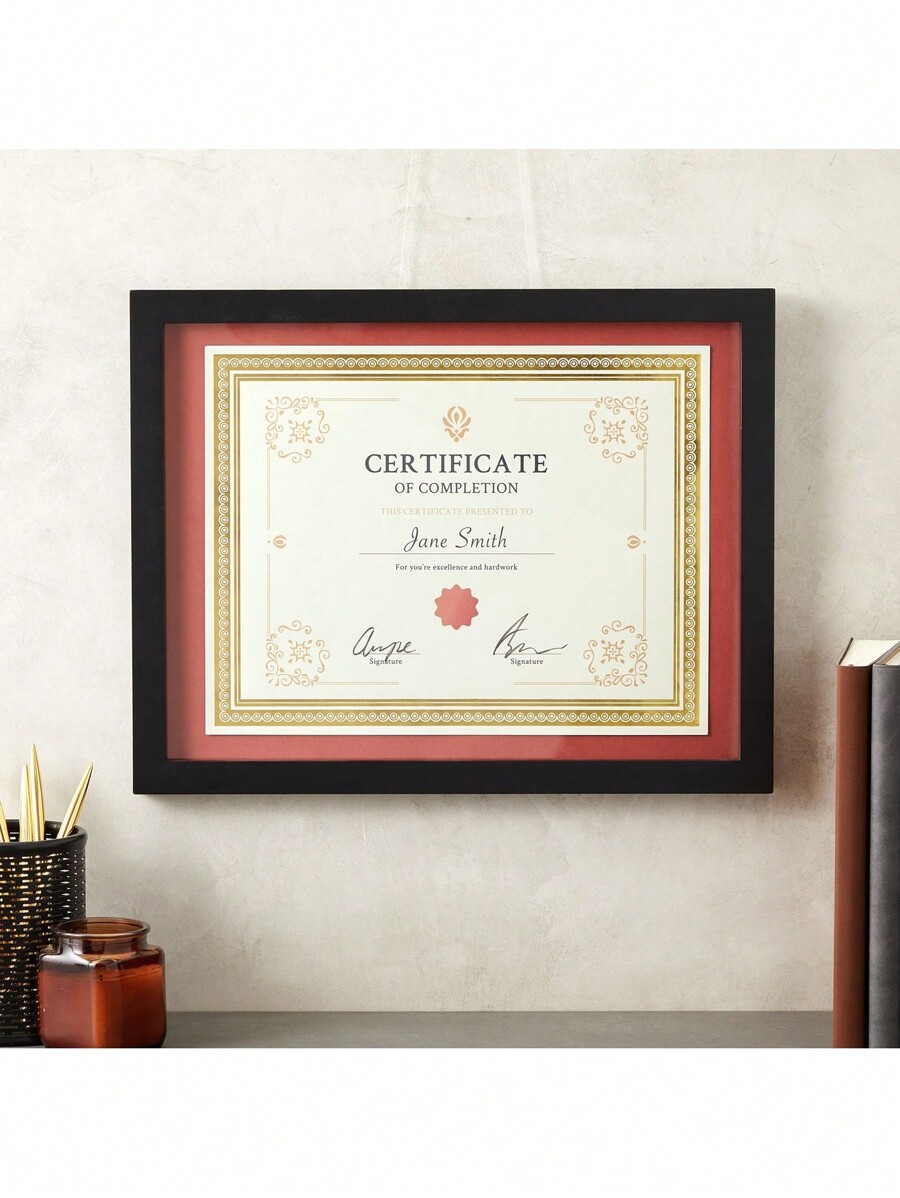 50 Sheets Gold Foil Certificate Paper for Printing - Customizable Blank ...