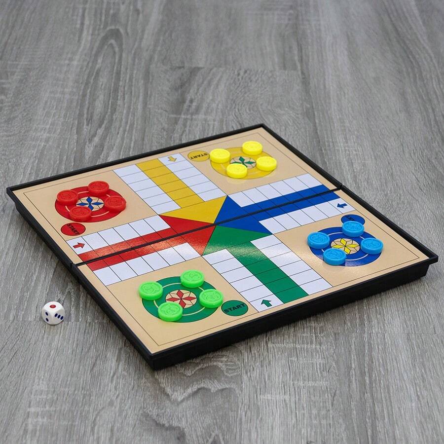 10 inch Magnetic Ludo Sets, Family Game Night Games Board Game Set ...