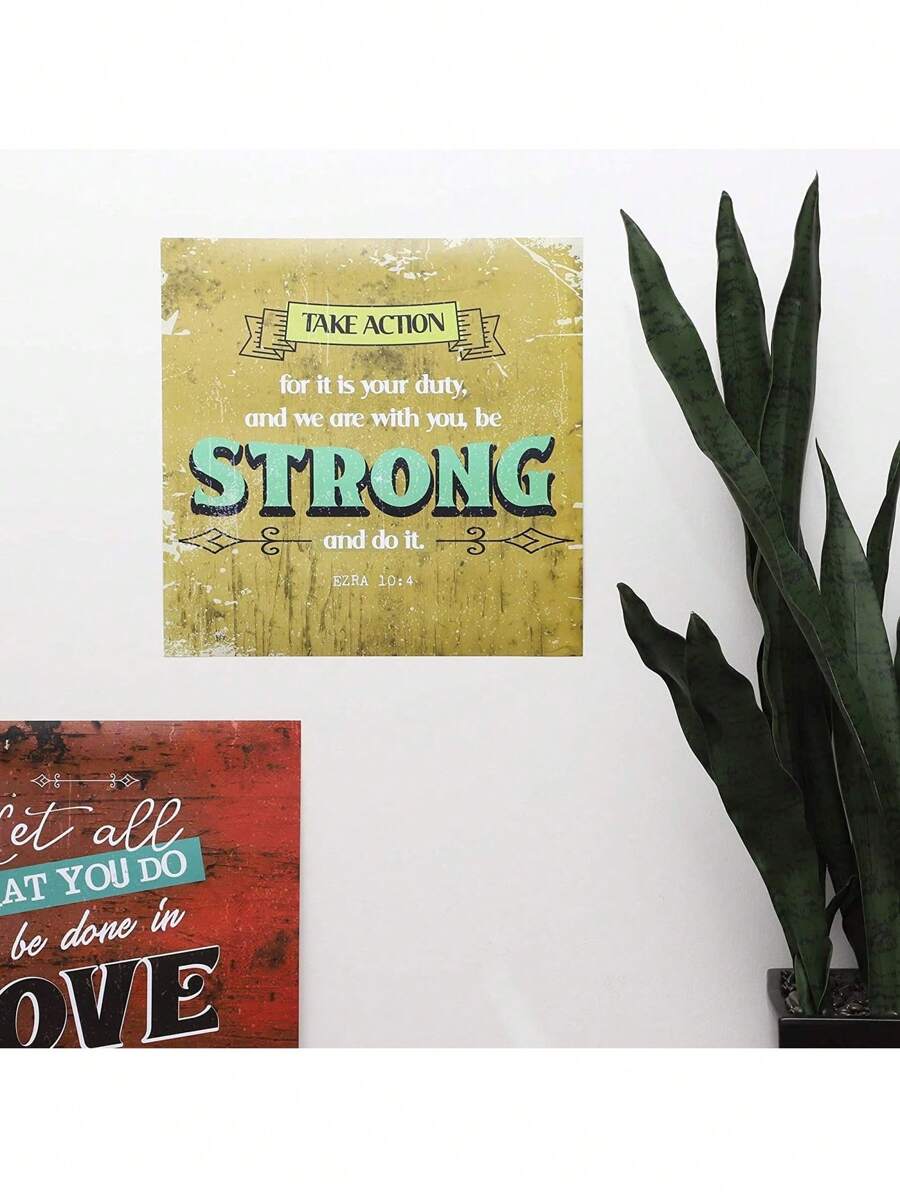 12 Pack Bible Verse Motivational Posters, 12 X 12 Inches Inspirational ...