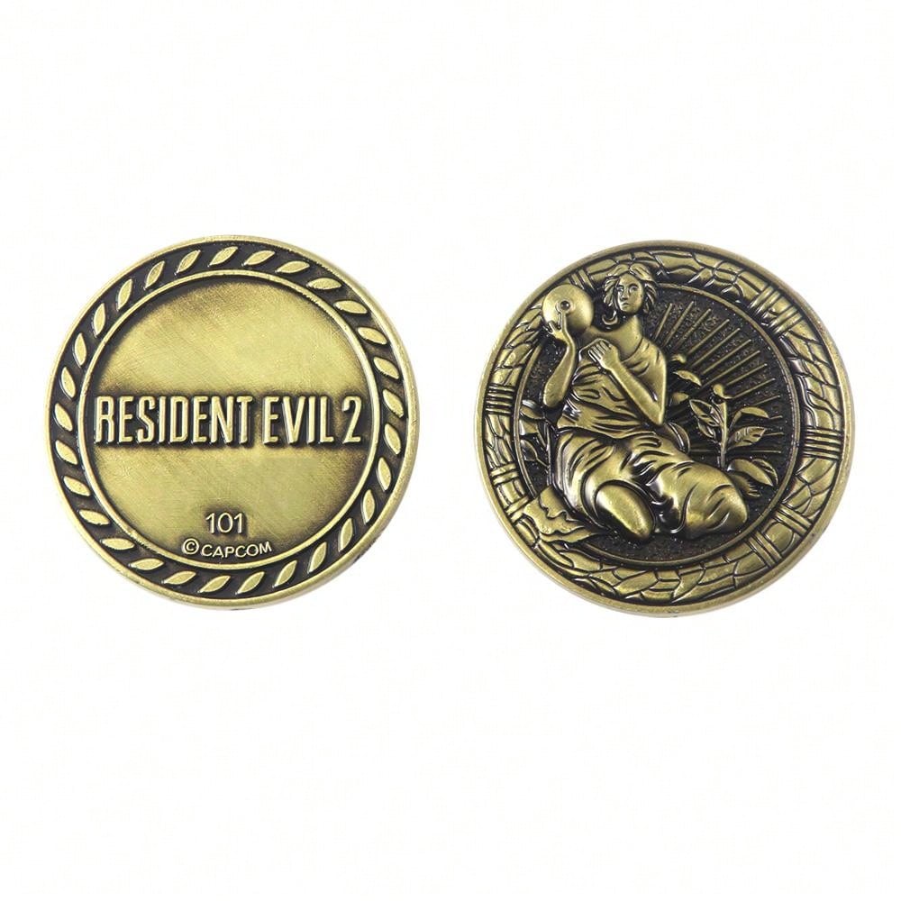 1 Pc Resident Evil Coin Metal Man Badge For Men And Women Collection ...